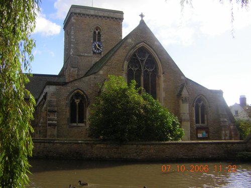 "St Mary's church, Welton, East Yorkshire, from the pond area of the ...