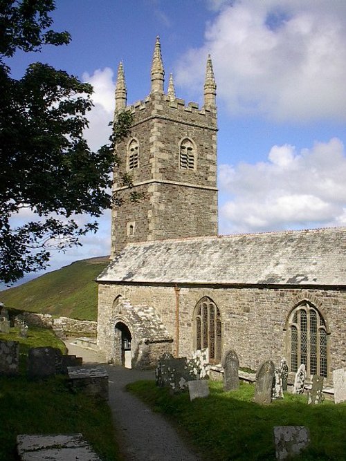 "Morwenstow church, Cornwall" by Bpeters at PicturesofEngland.com