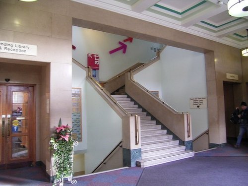 "Library Foyer" by Stan Walker at PicturesofEngland.com