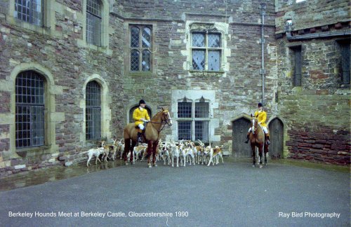 "Berkeley Hunt, Berkeley Castle, Gloucestershire 1990" by Ray Bird at ...